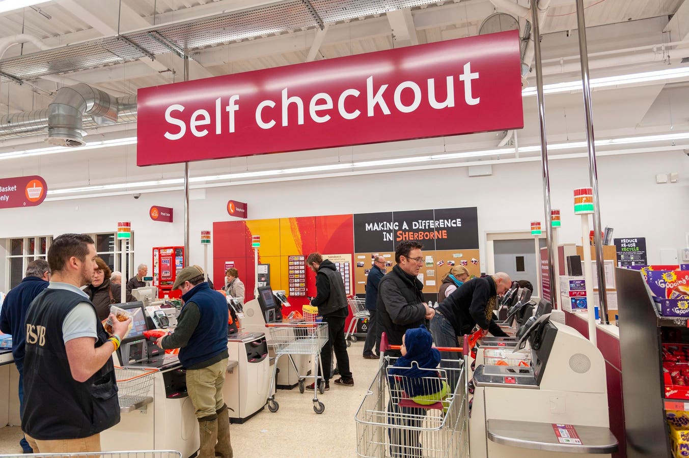 Guiltless Use Of The Self-Checkout Lane! | Brandiary