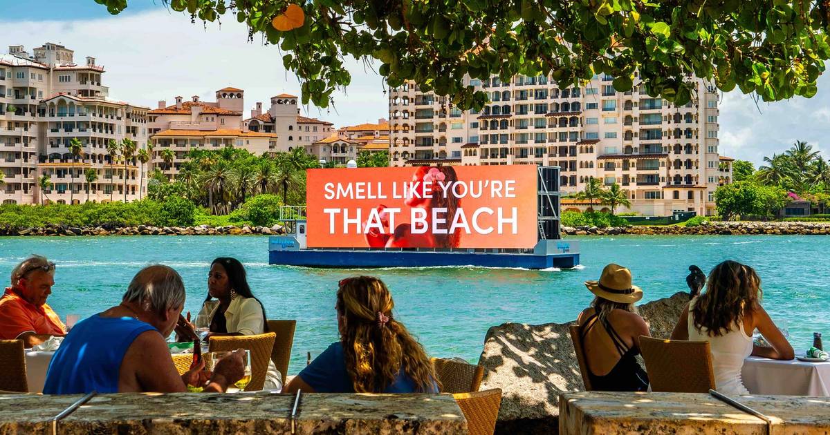 Ouai is expanding its St. Barts line, one OOH placement at a time ...